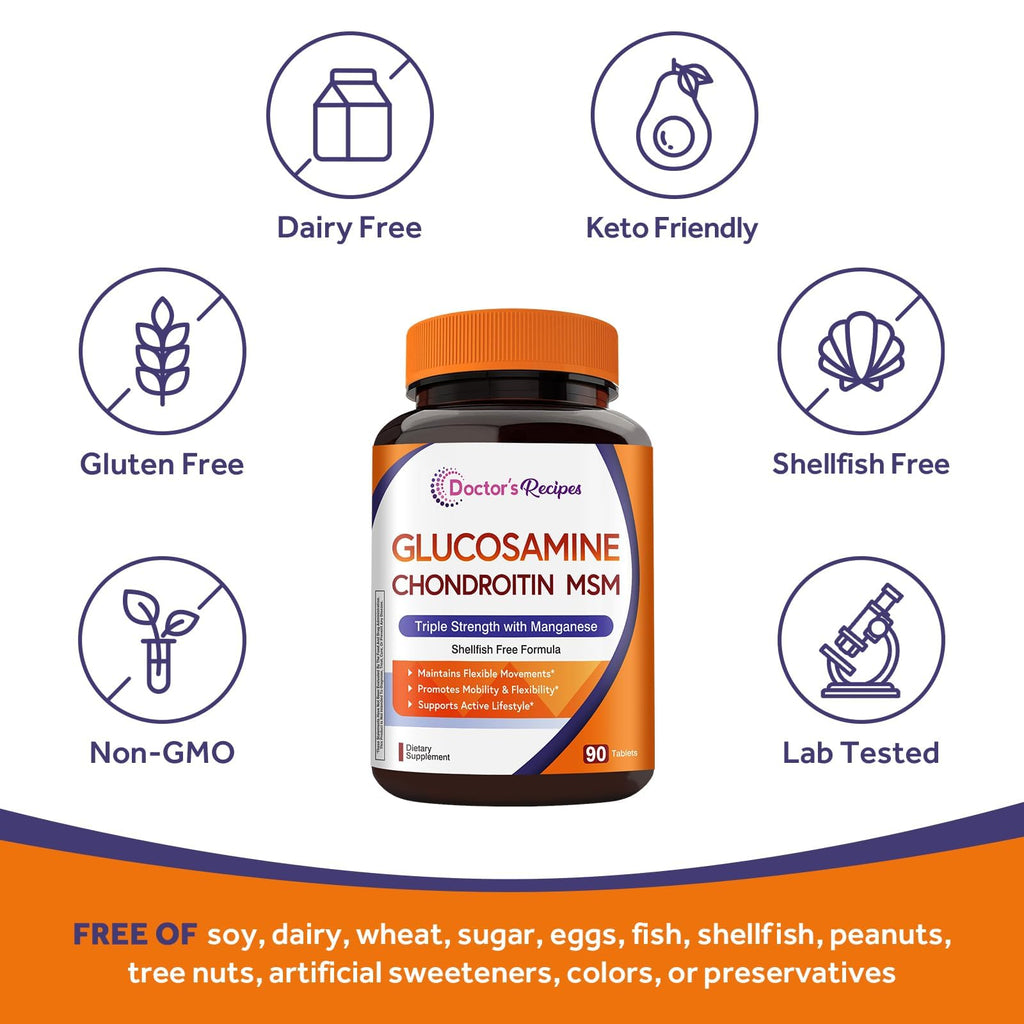 MSM glucosamine chondroitin for flexibility