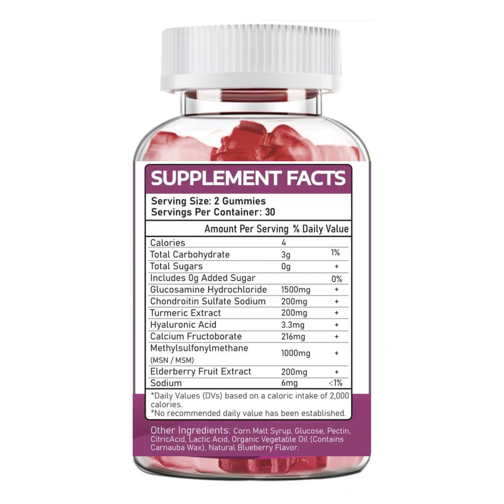 MSM gummies for healthy joints
