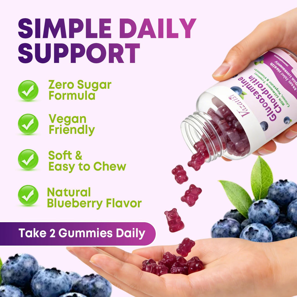 MSM infused glucosamine chondroitin gummies