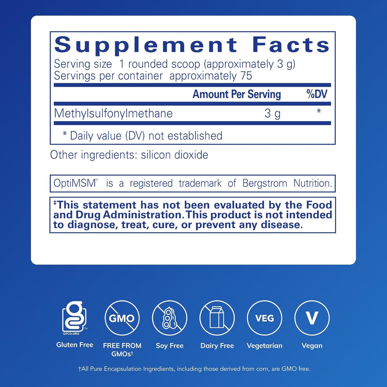 msm powder for better sleep support