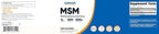 MSM powder for daily nutritional support