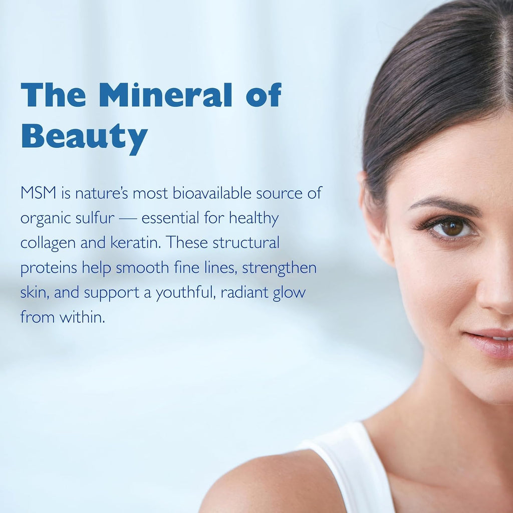 MSM powder for muscle support