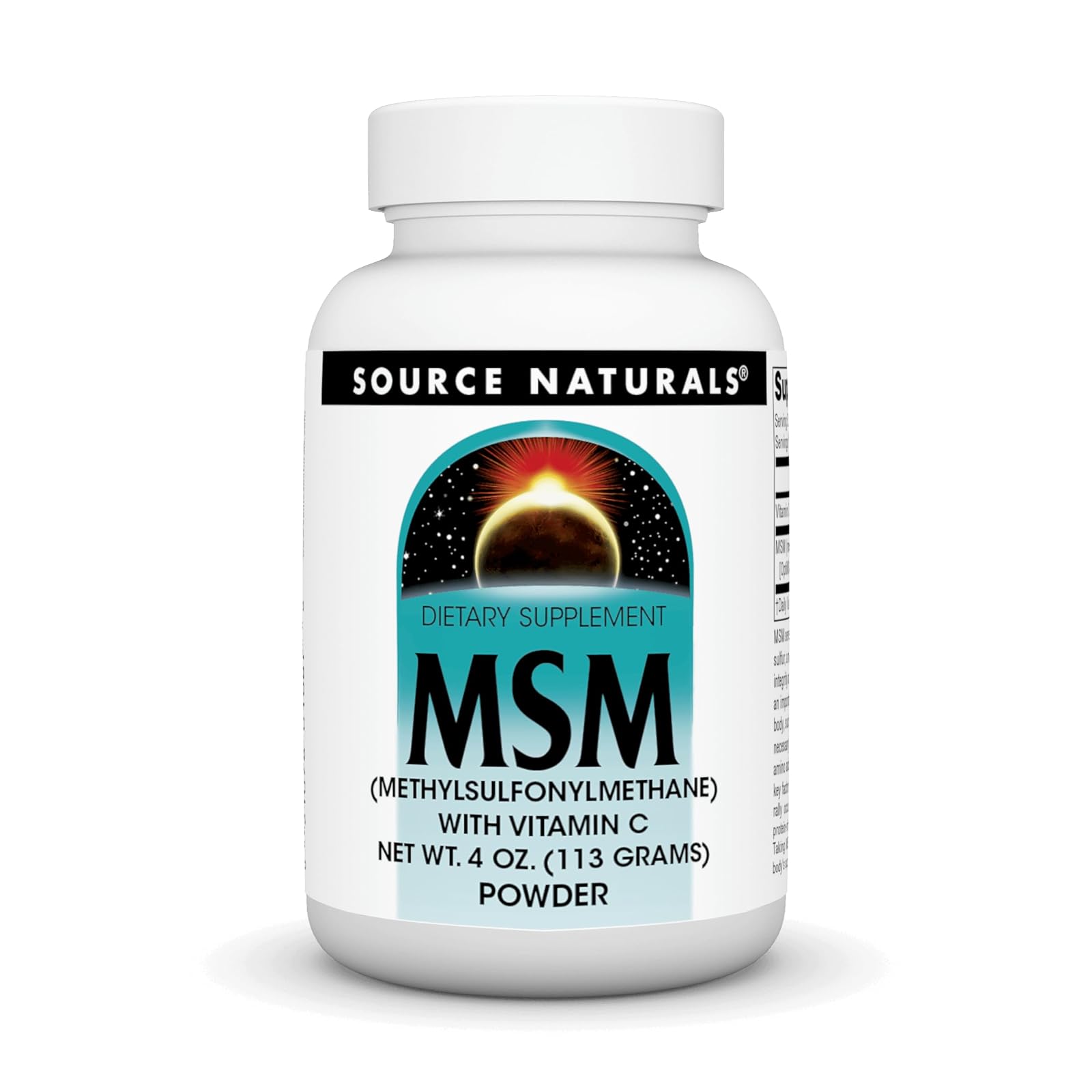 MSM powder with vitamin C benefits