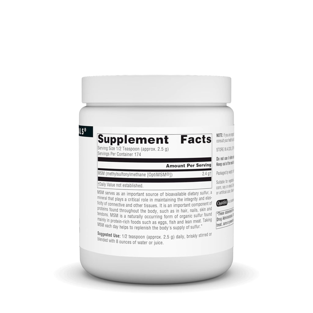 MSM supplement for better sleep