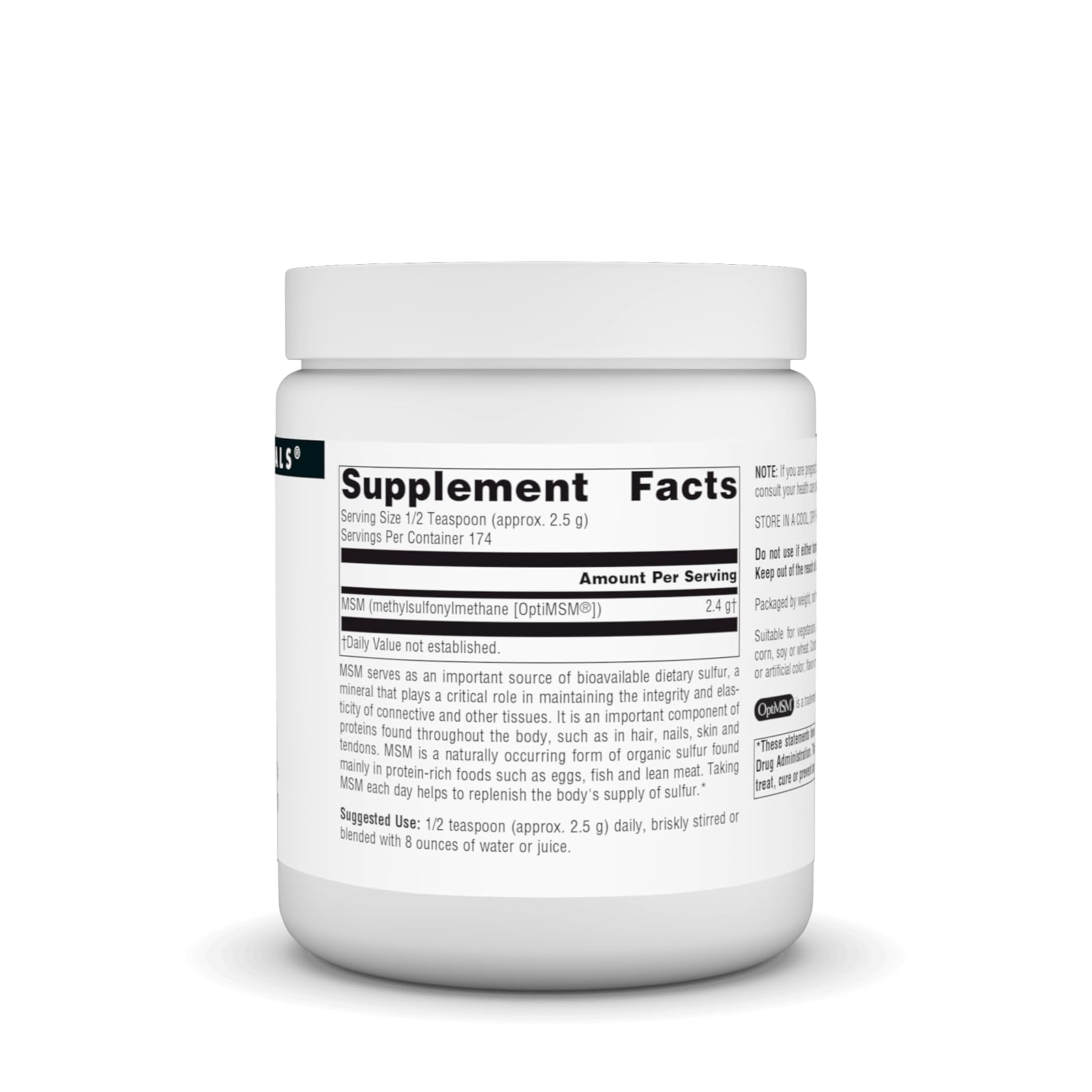 MSM supplement for better sleep