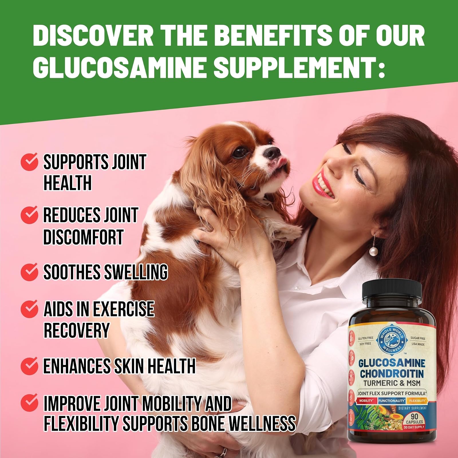 MSM supplement for flexibility