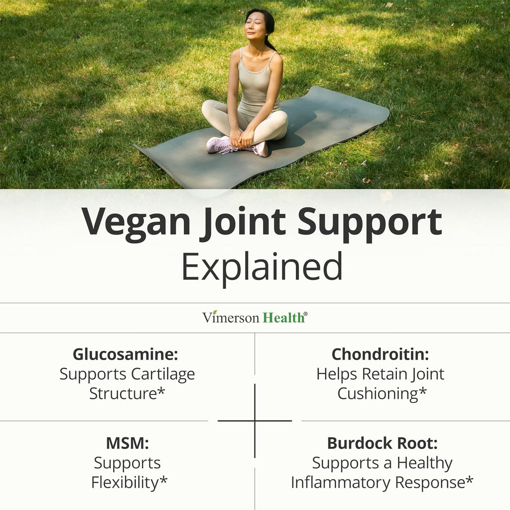 MSM supplement for healthy joints