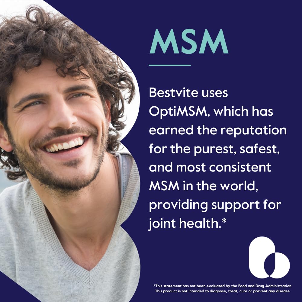 MSM supplement for improved sleep quality