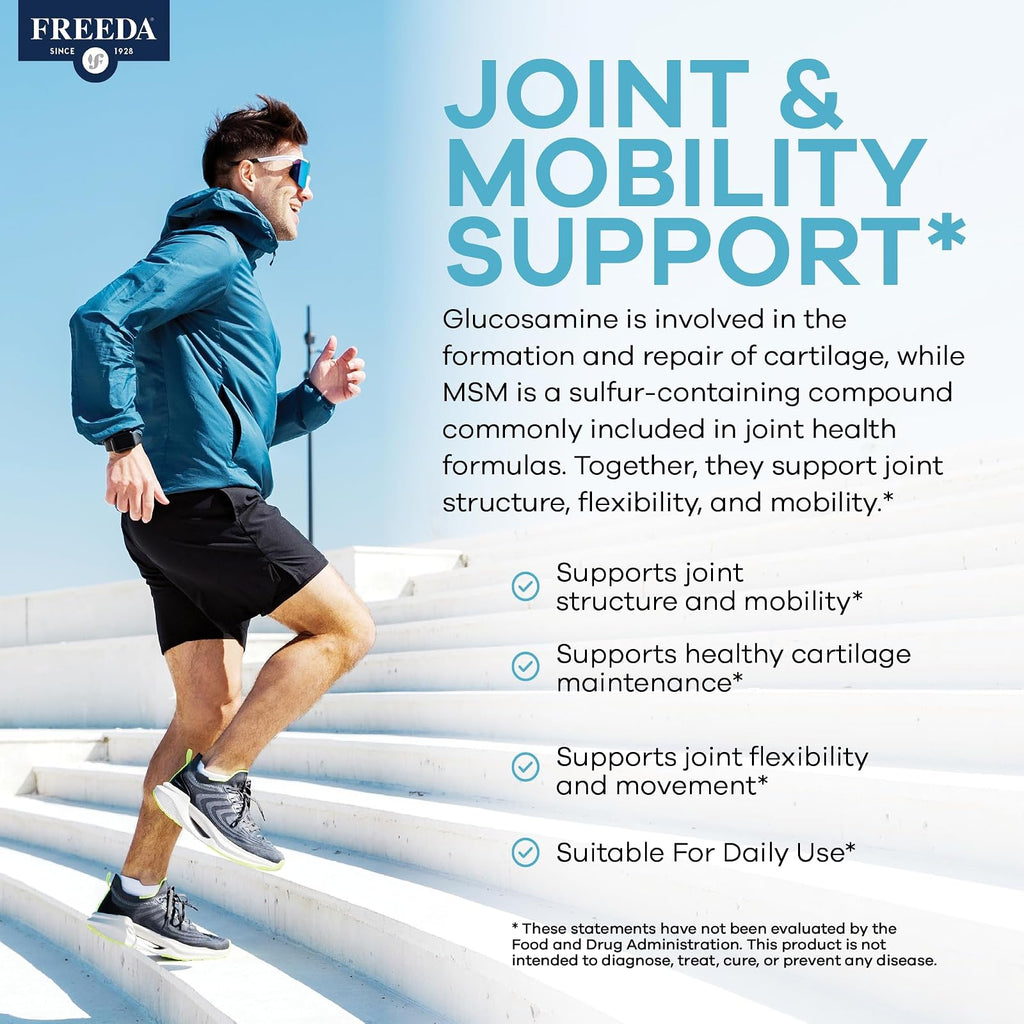 MSM supplement for joint comfort