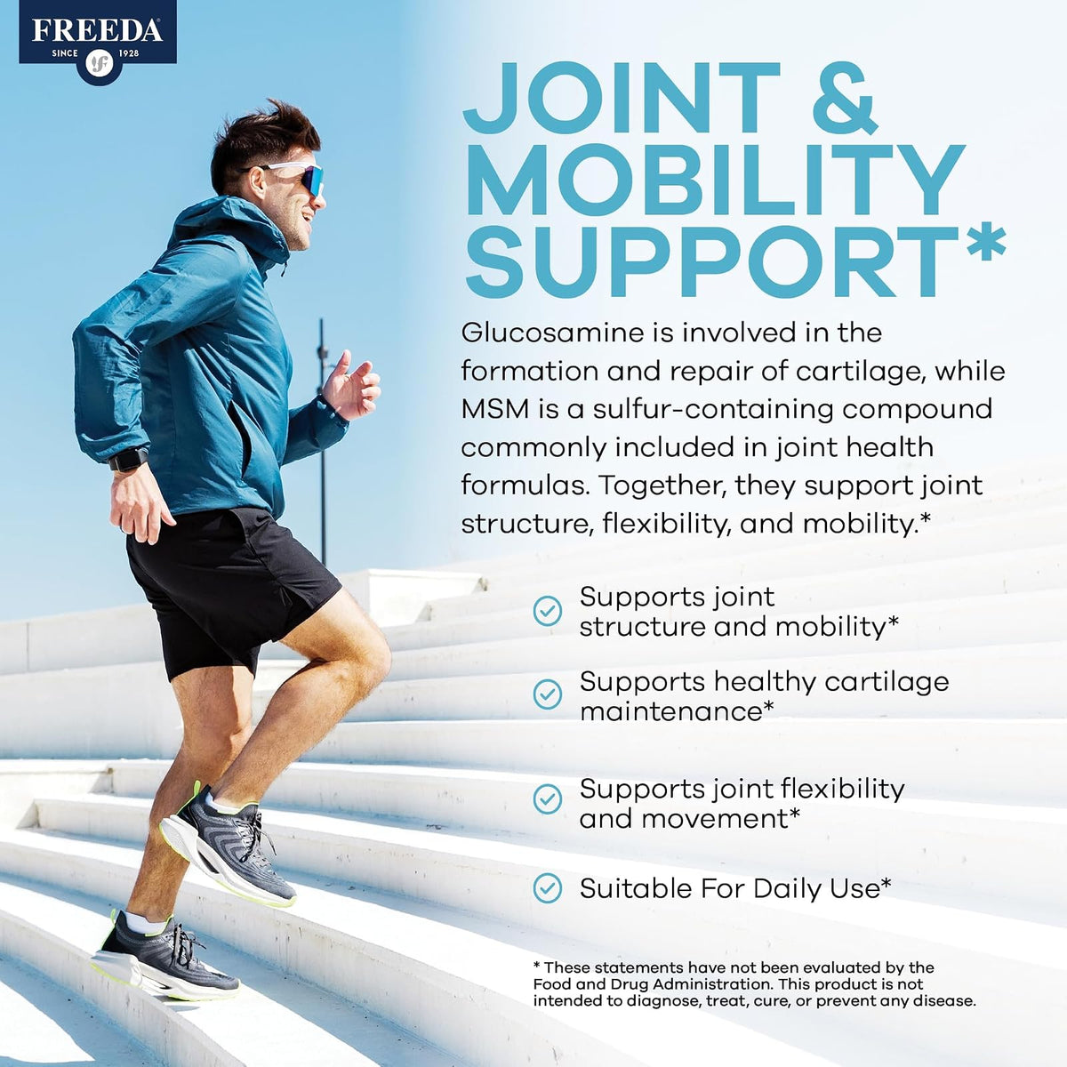 MSM supplement for joint comfort
