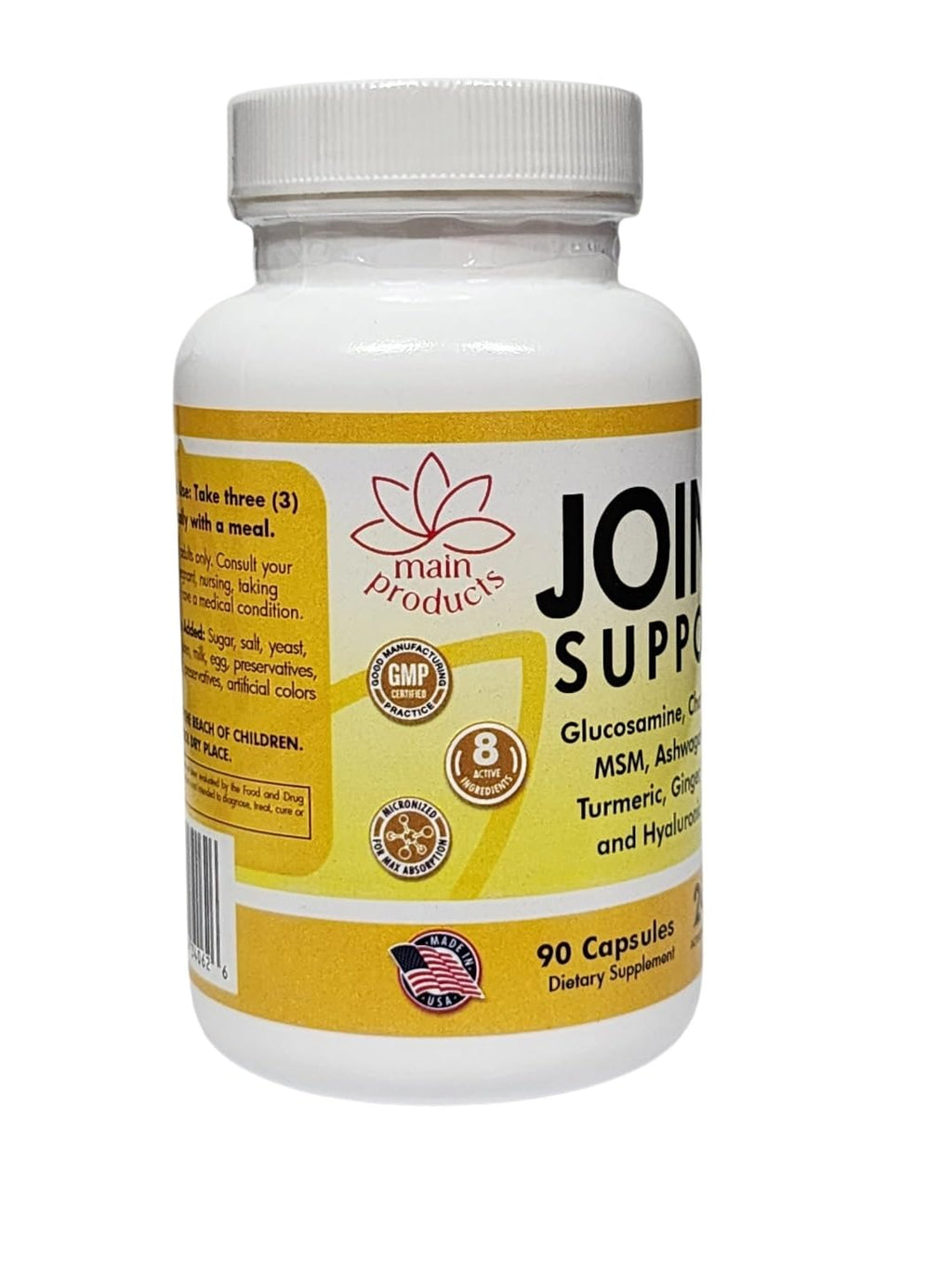 MSM supplement for joint comfort