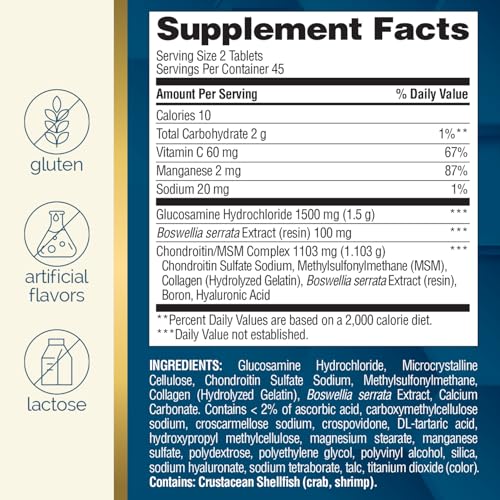 MSM supplement for joint health