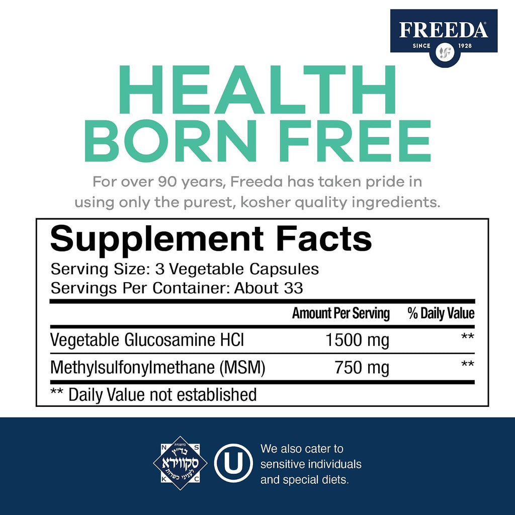 MSM supplement for joint health