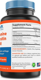 MSM supplement for joint pain relief