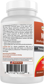 MSM supplement for overall health