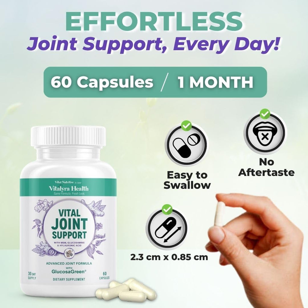 MSM supplements for joint comfort