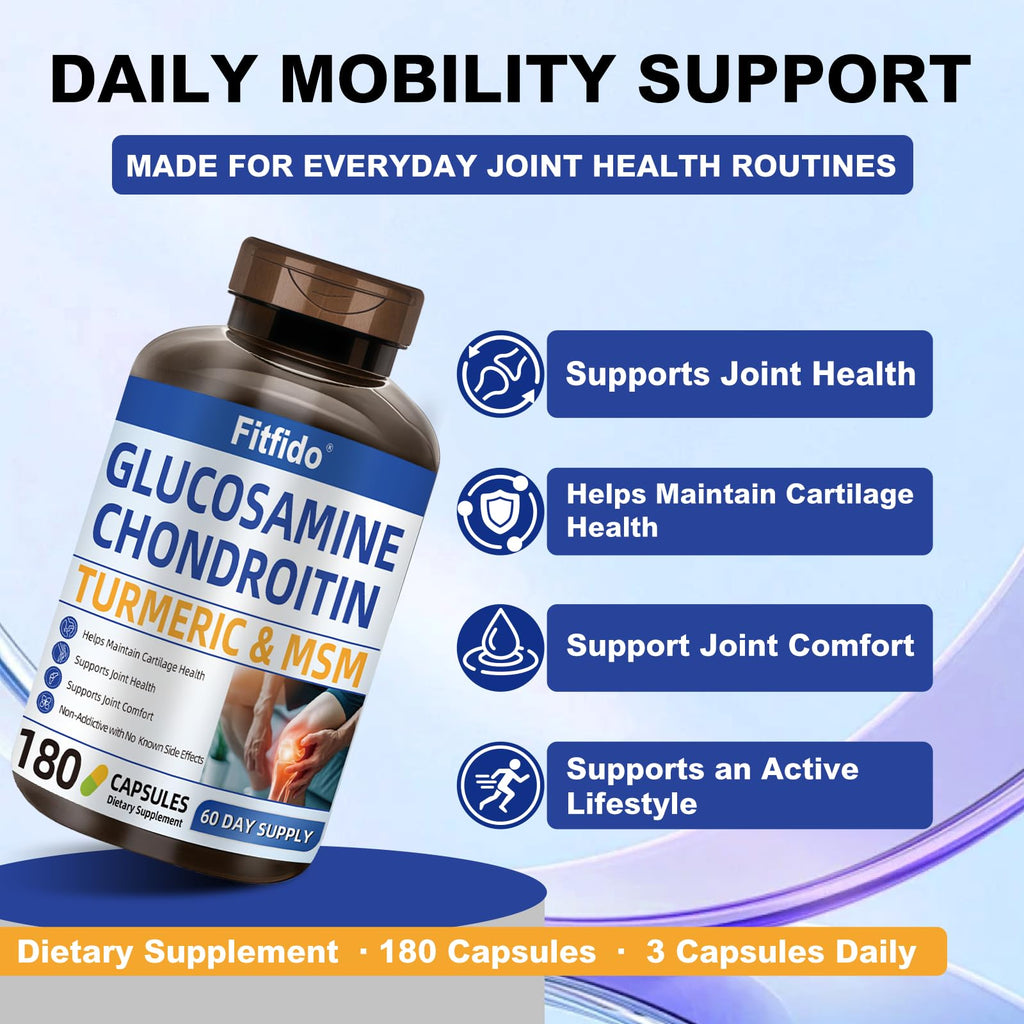 MSM tablets for mobility improvement