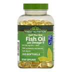 MSNOR fish oil softgels for heart health
