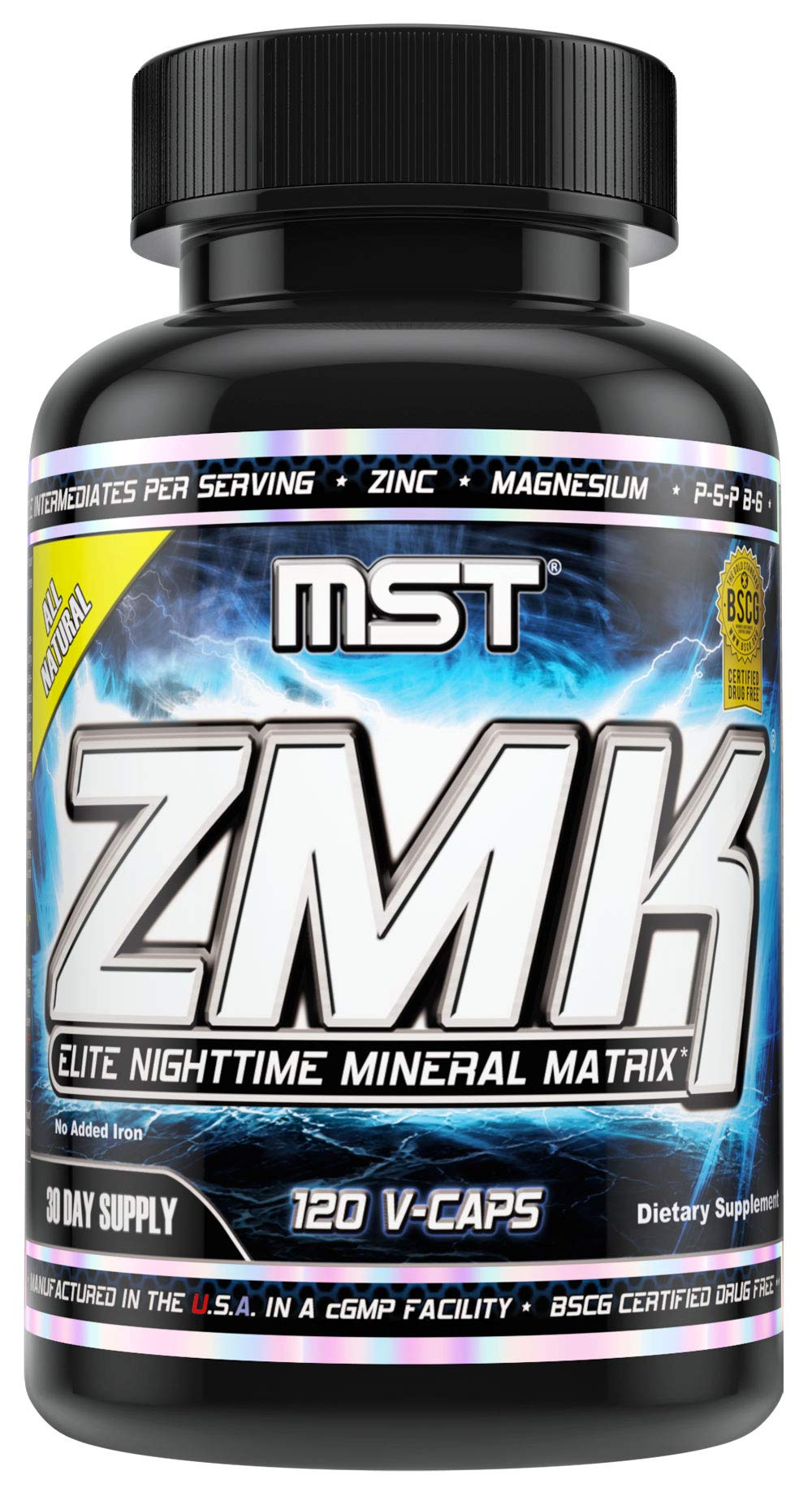 MST ZMK blended vitamin & mineral supplements for sleep