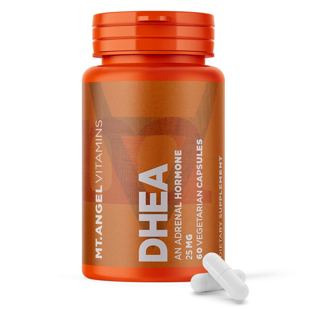 Mt. Angel Vitamins DHEA capsules for energy