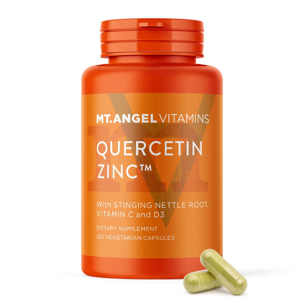 Mt. Angel Vitamins Zinc Quercetin capsules