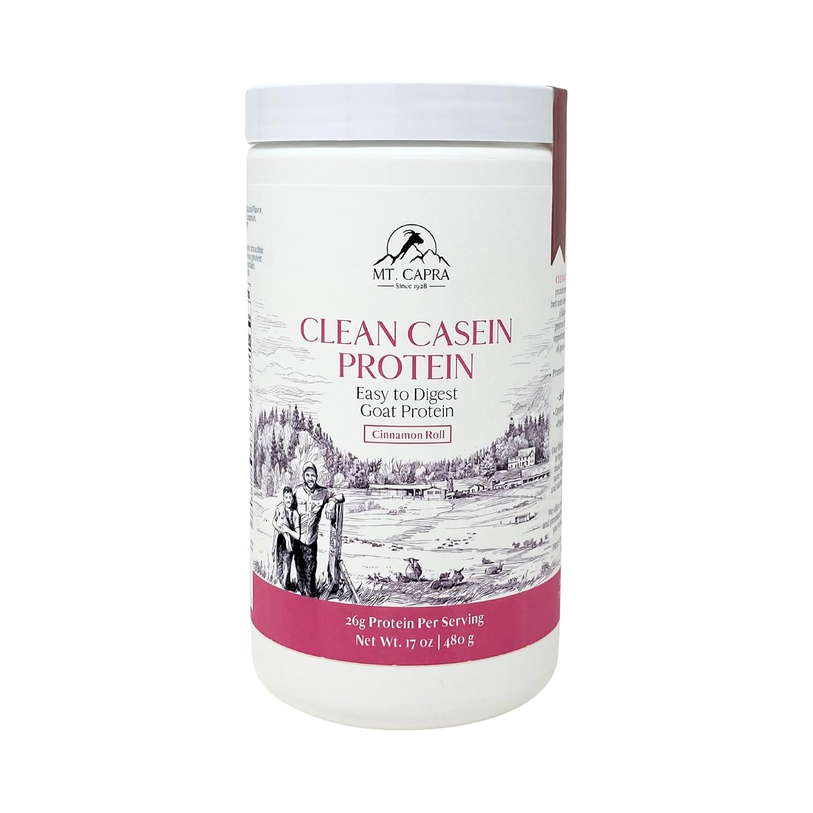 Mt. Capra casein protein powder