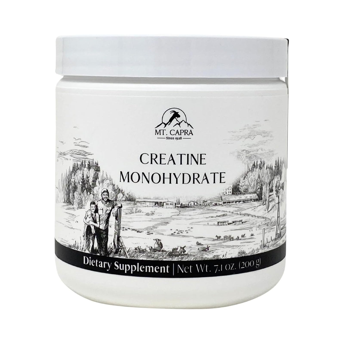Mt. Capra creatine monohydrate powder