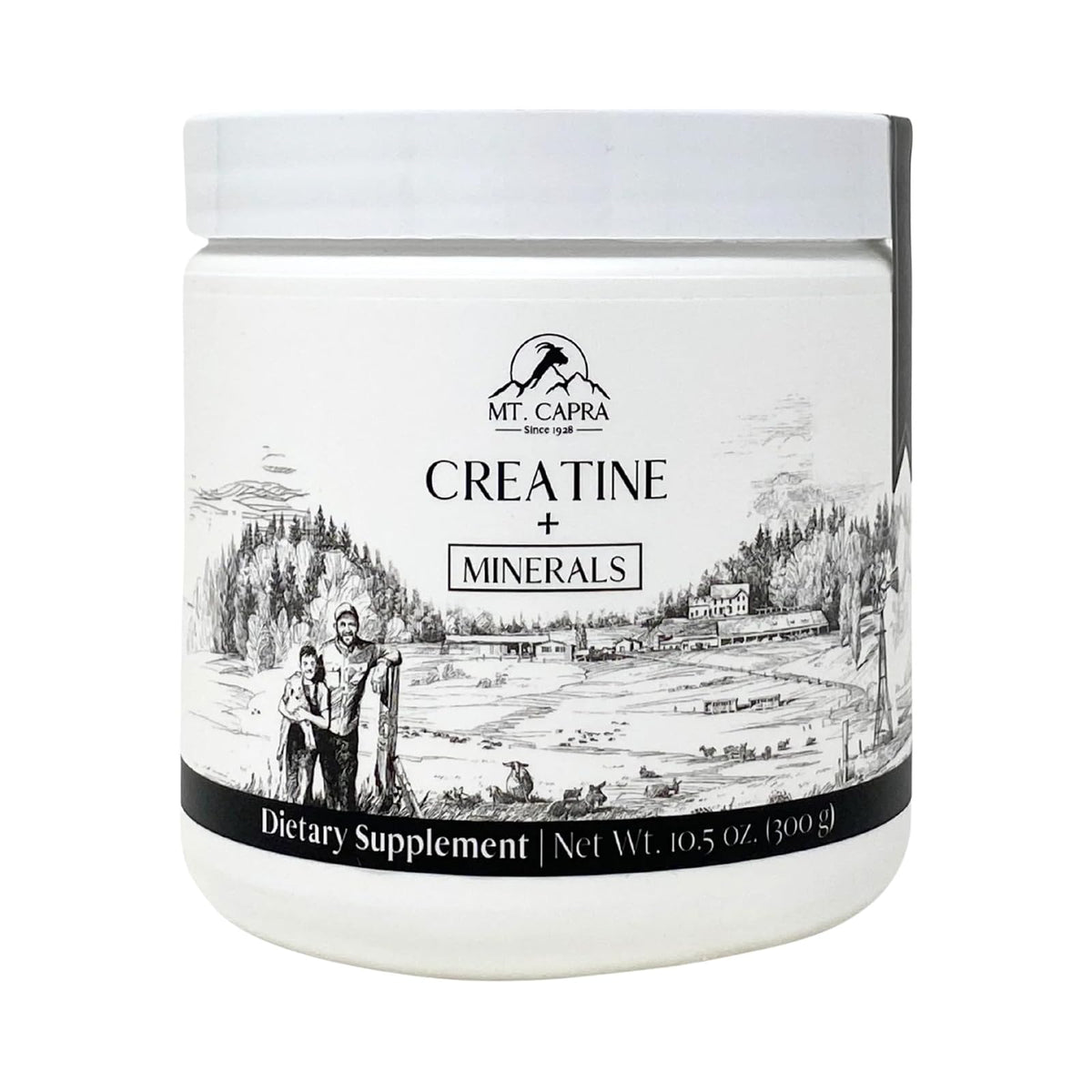 Mt. Capra creatine monohydrate supplement