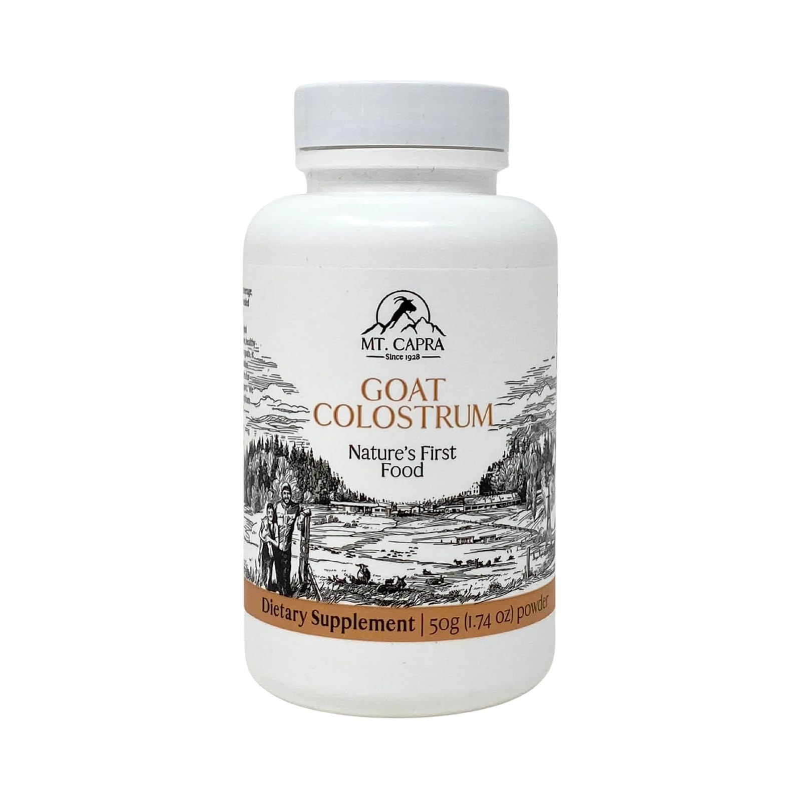 Mt. Capra goat colostrum multivitamins