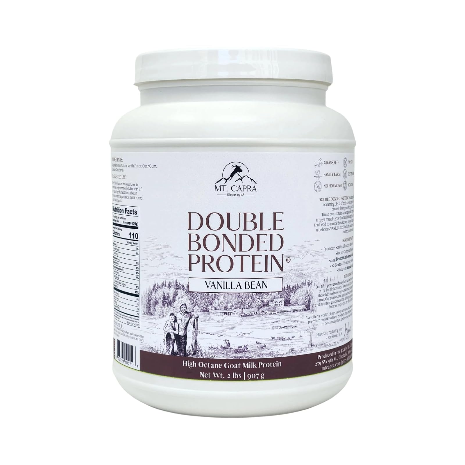 Mt. Capra goat milk protein blend