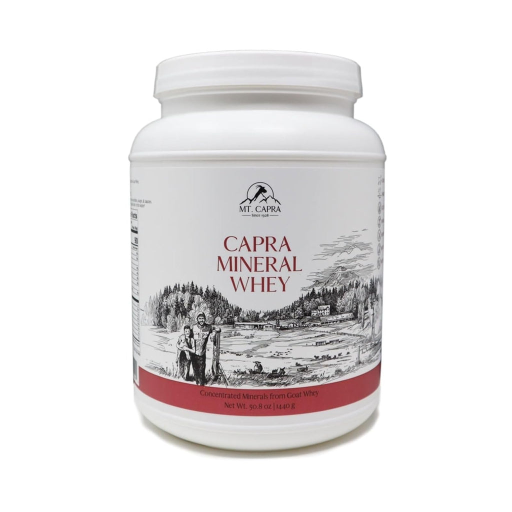 Mt. Capra mineral whey for hydration