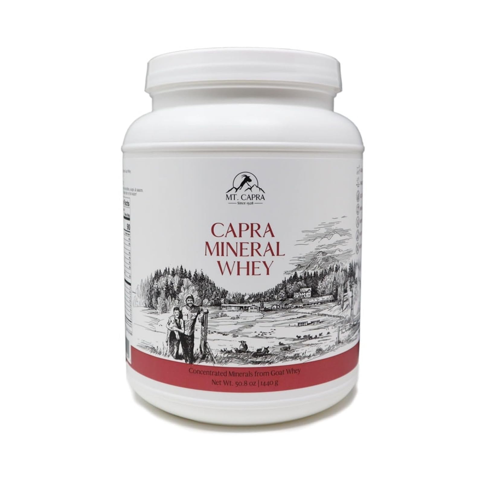 Mt. Capra mineral whey for hydration