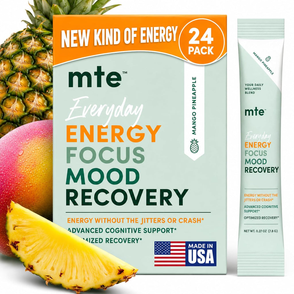 MTE energy drink powder packets