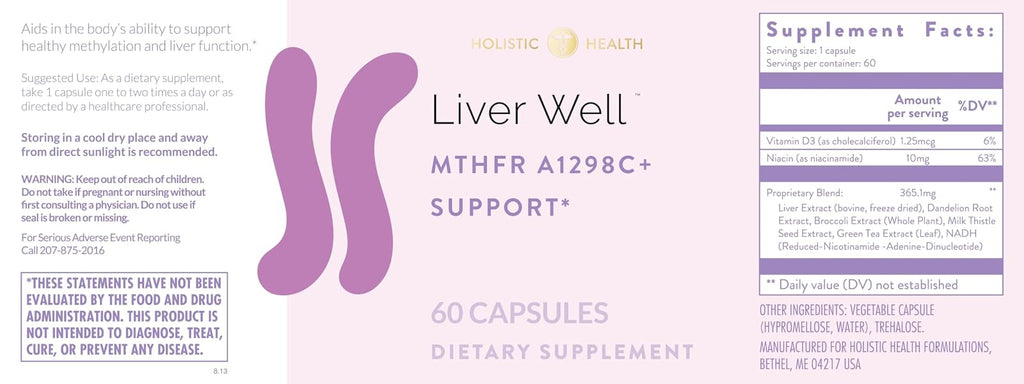 MTHFR support for optimal function