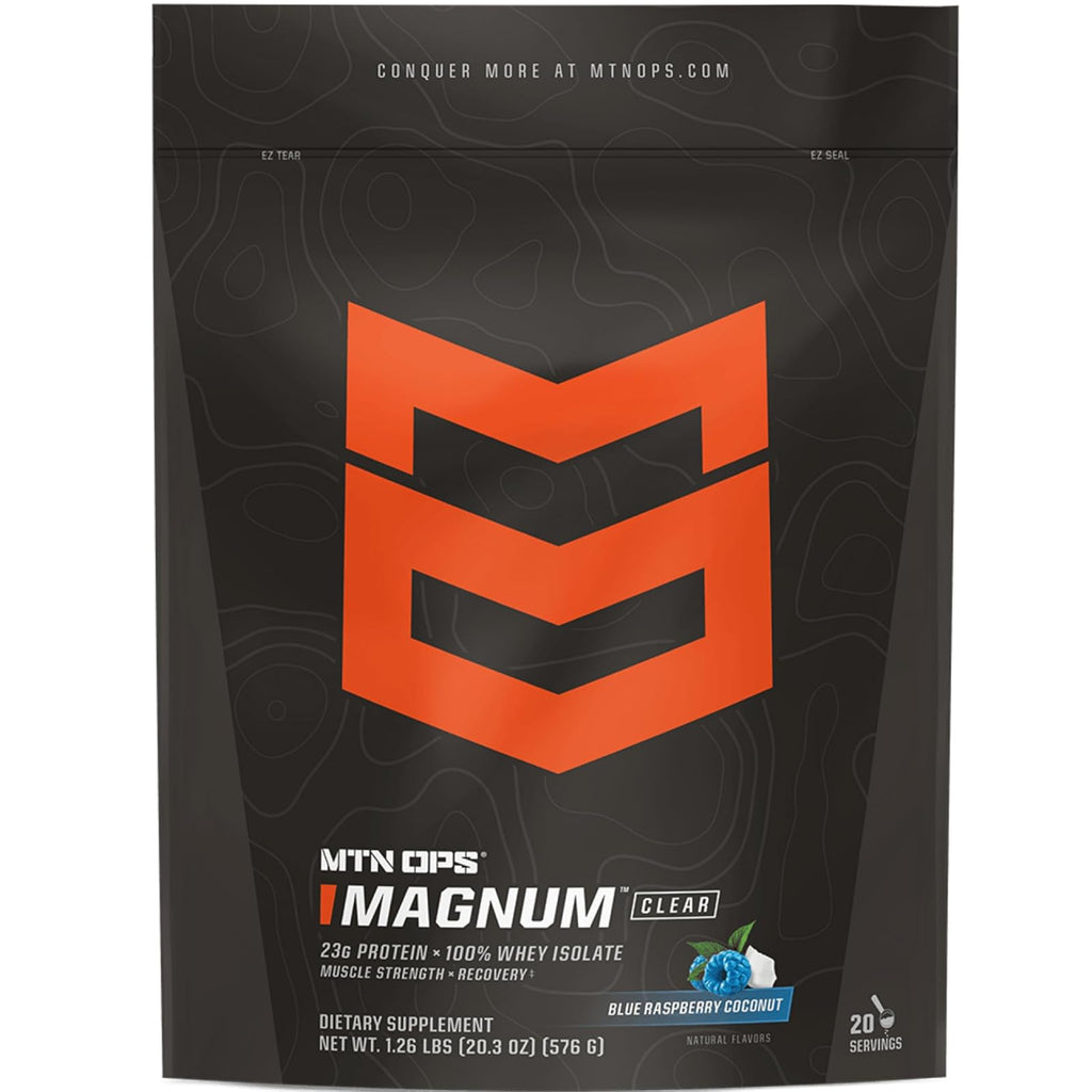 MTN OPS Blue Raspberry Coconut protein isolate