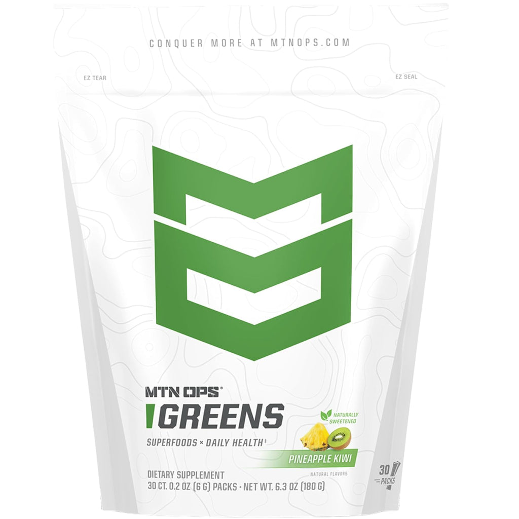 MTN OPS Daily Greens superfood powder