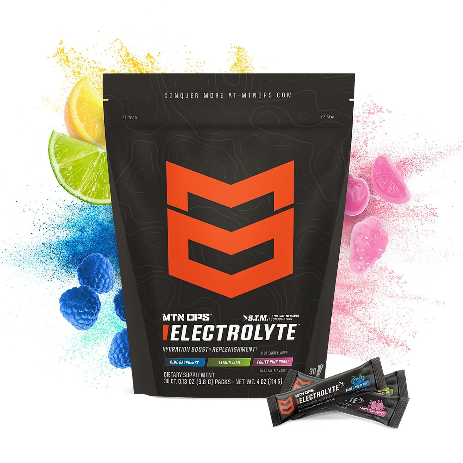 MTN OPS electrolyte packets for hydration