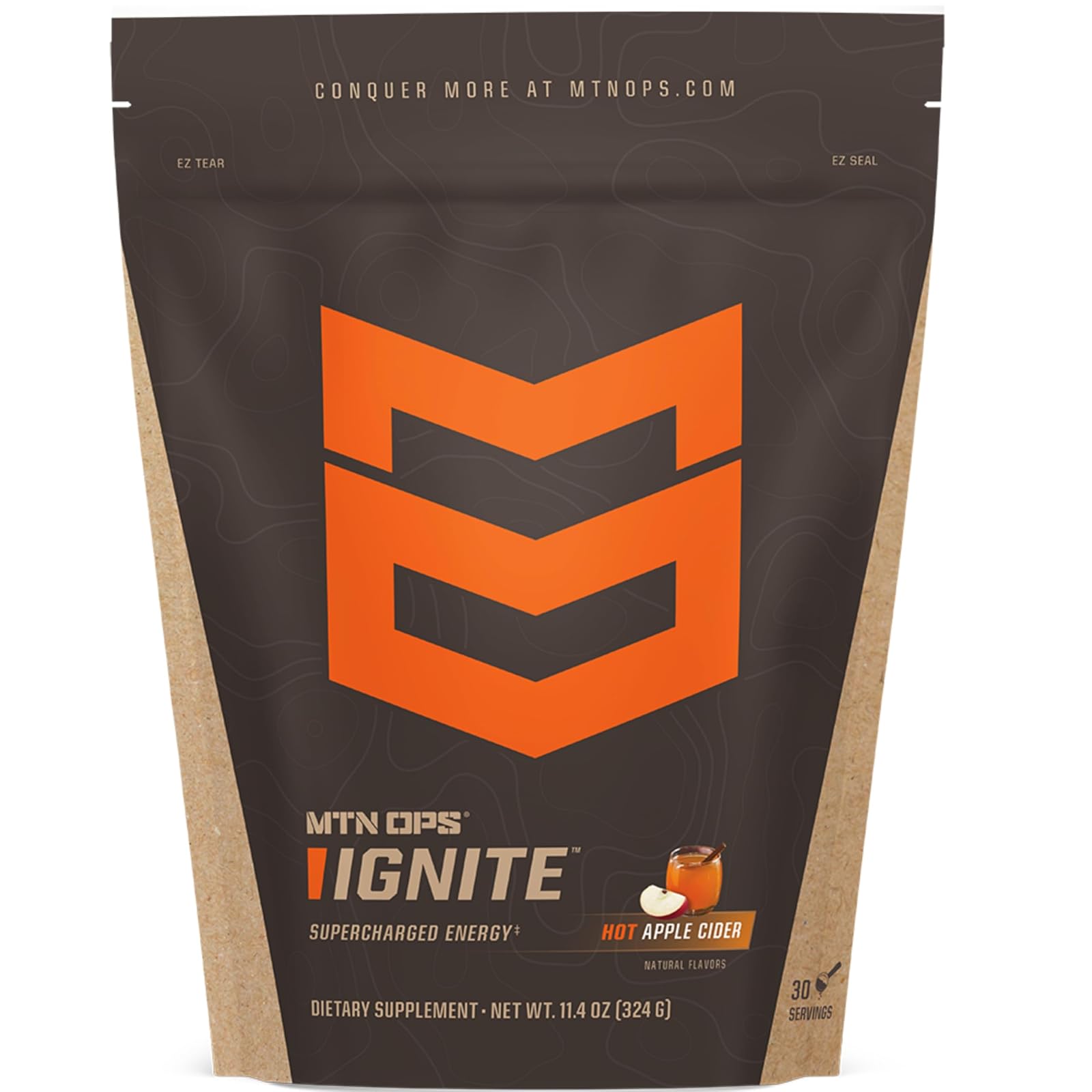 MTN OPS Hot Ignite Coffee apple cider flavor