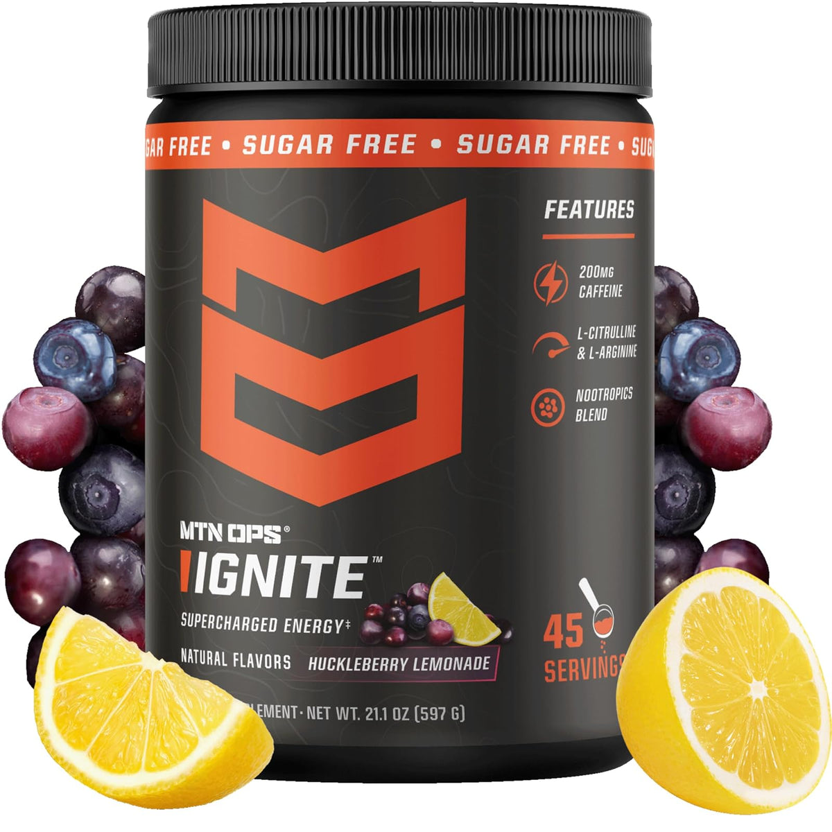 MTN OPS Ignite energy powder benefits