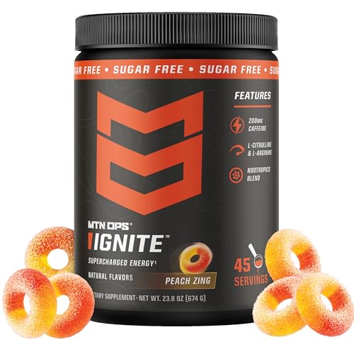 MTN OPS Ignite Energy Powder peach zing