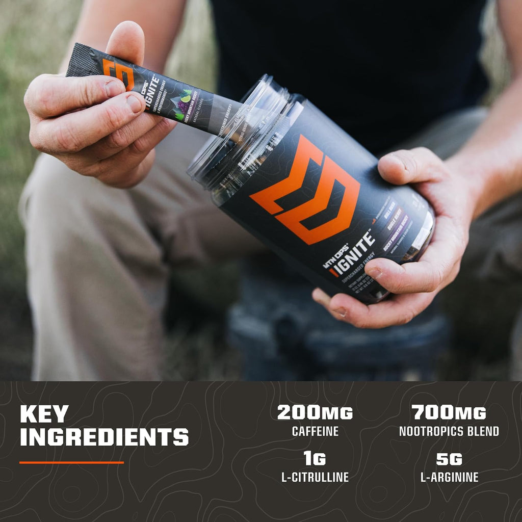 MTN OPS Ignite performance enhancing powder