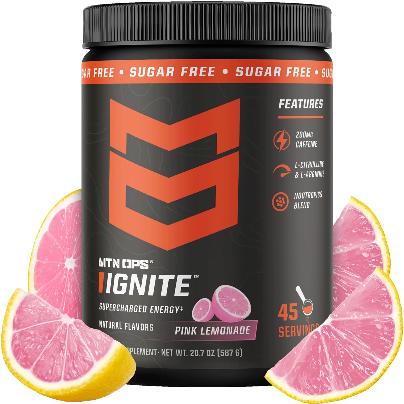 MTN OPS pre-workout energy boost