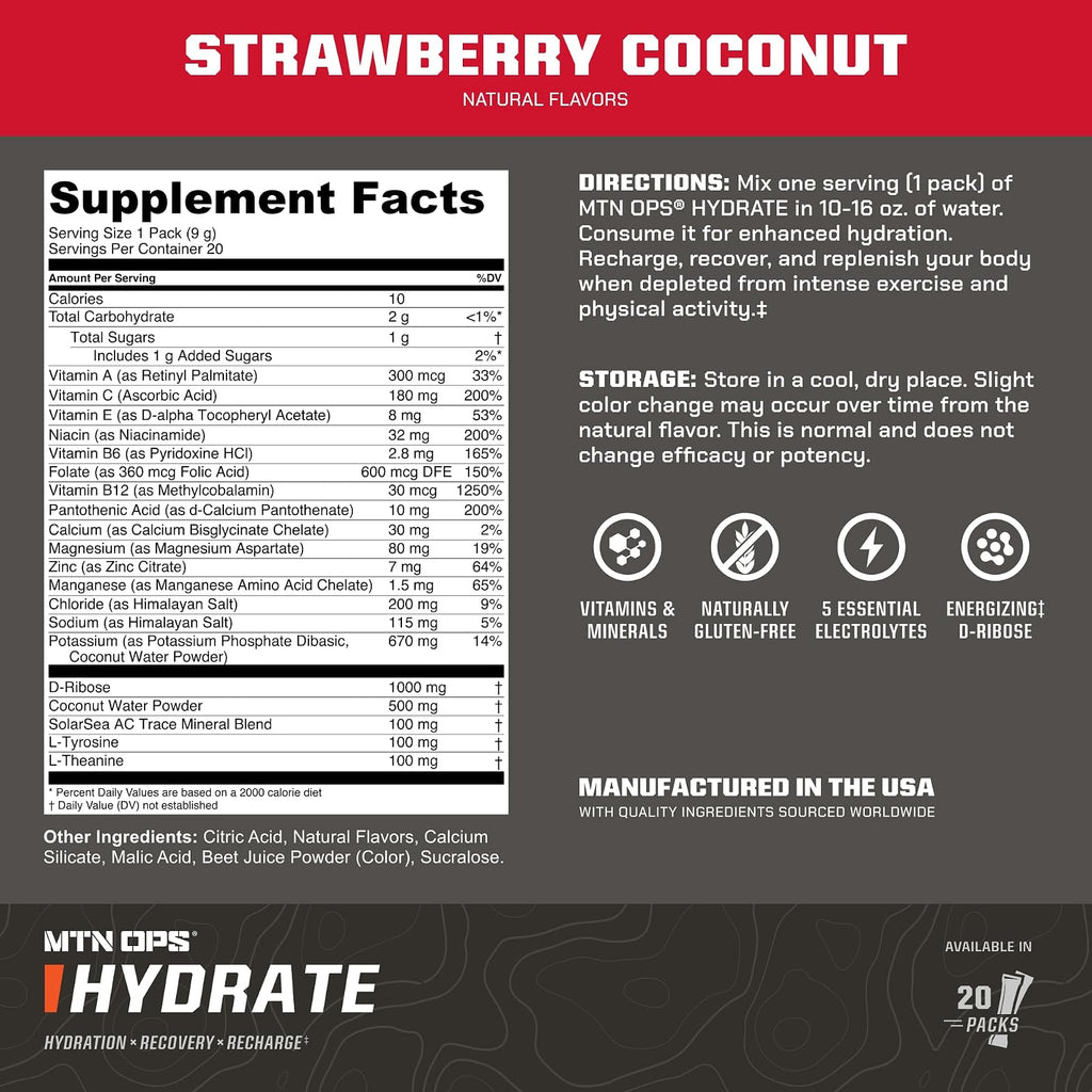 MTN OPS strawberry coconut hydration