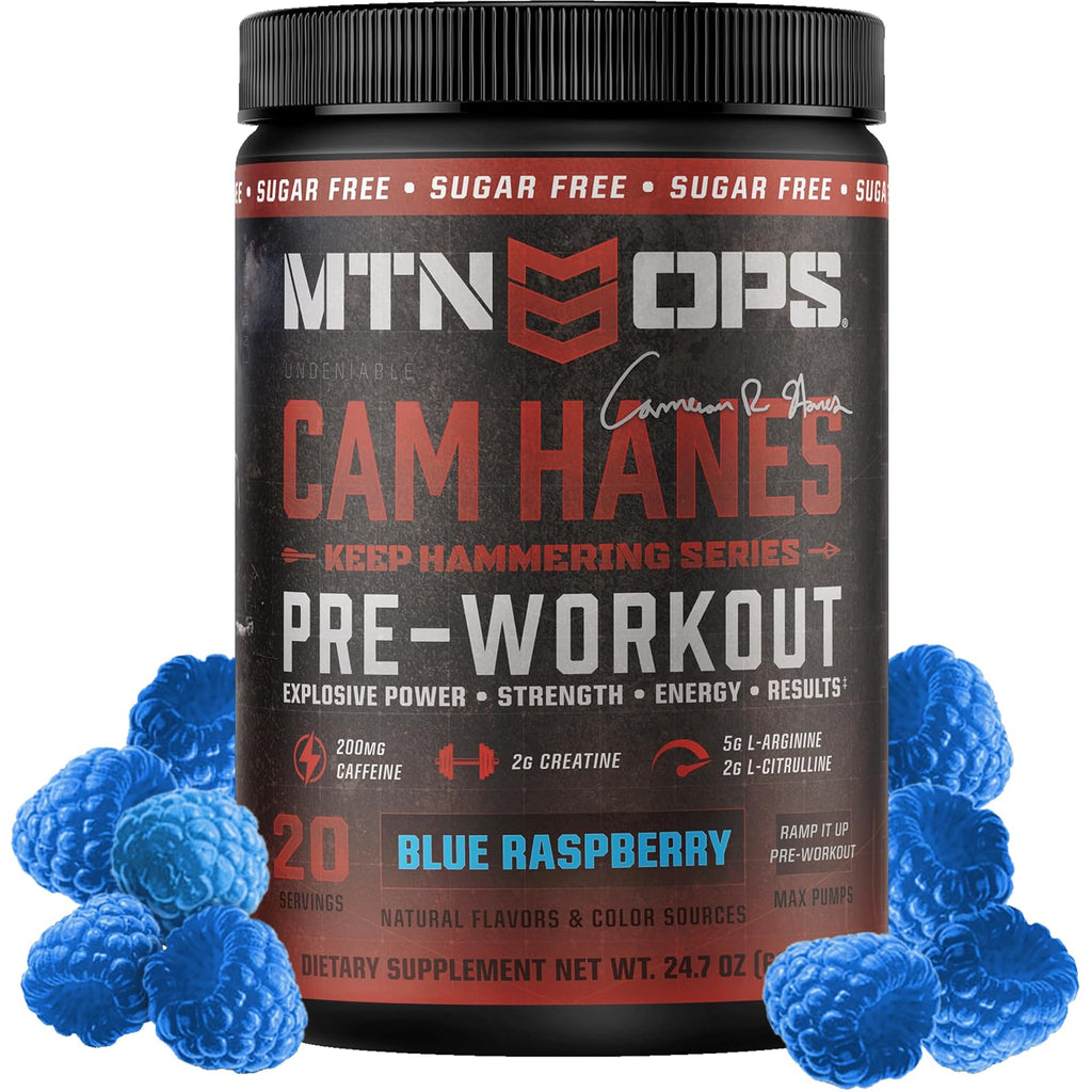 MTN OPS Yeti pre-workout energy boost