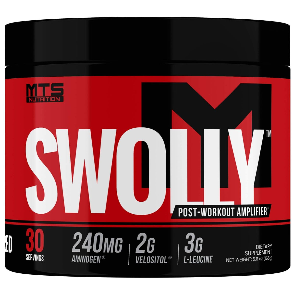 MTS Swolly unflavored protein powder
