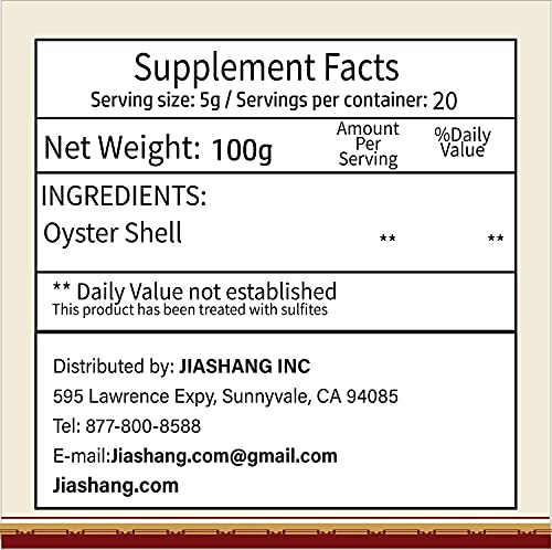 MU LI 100g natural alfalfa