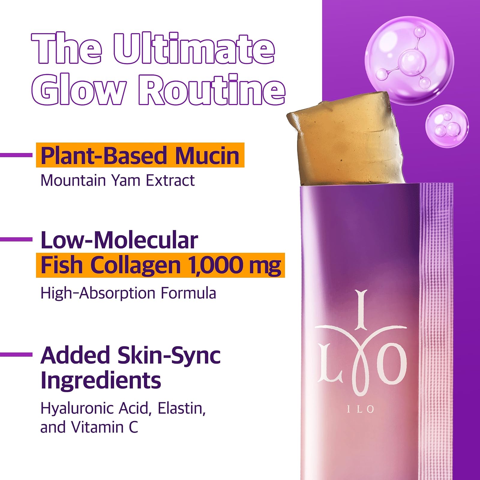 Mucin collagen jelly 10 count pack
