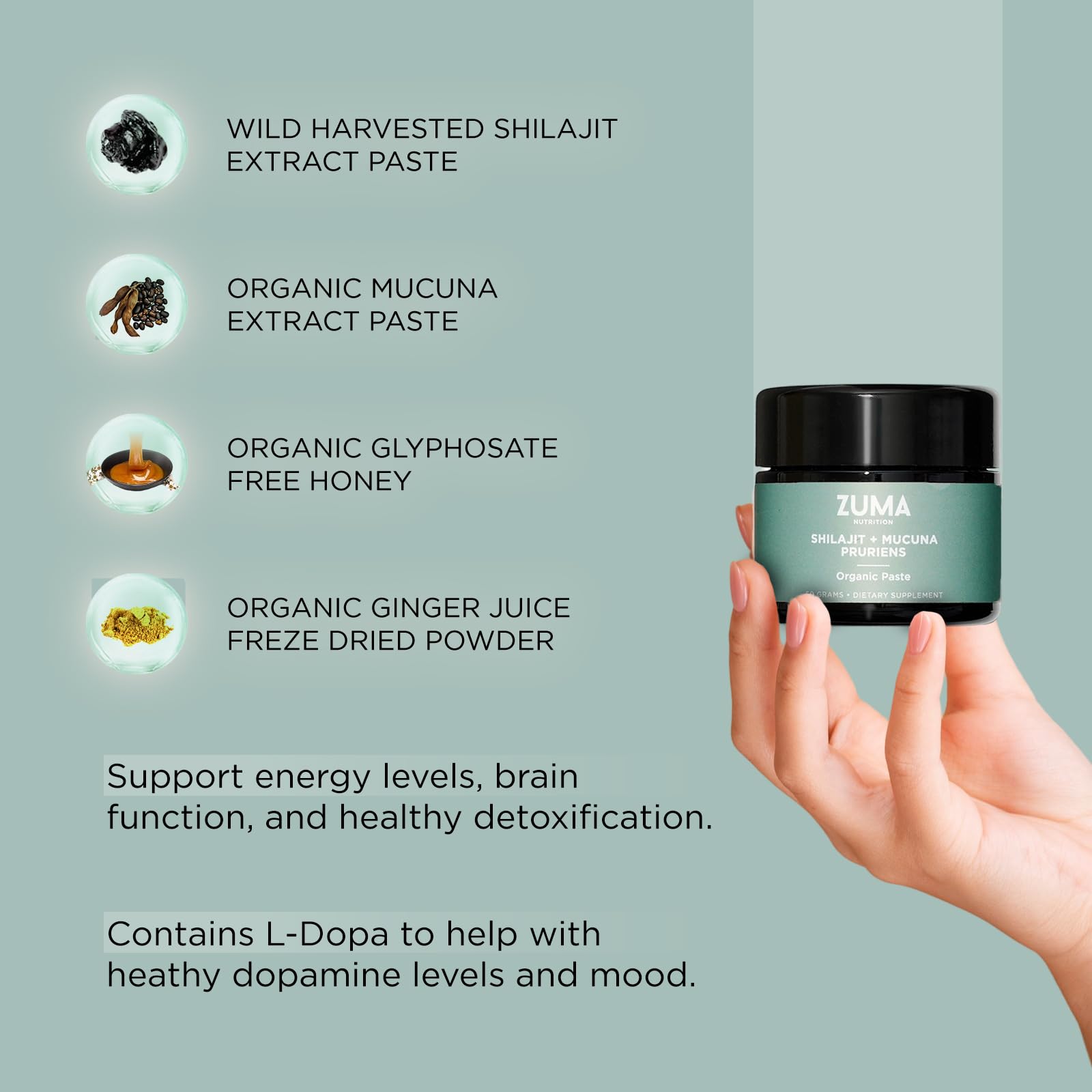 Mucuna extract for mood support