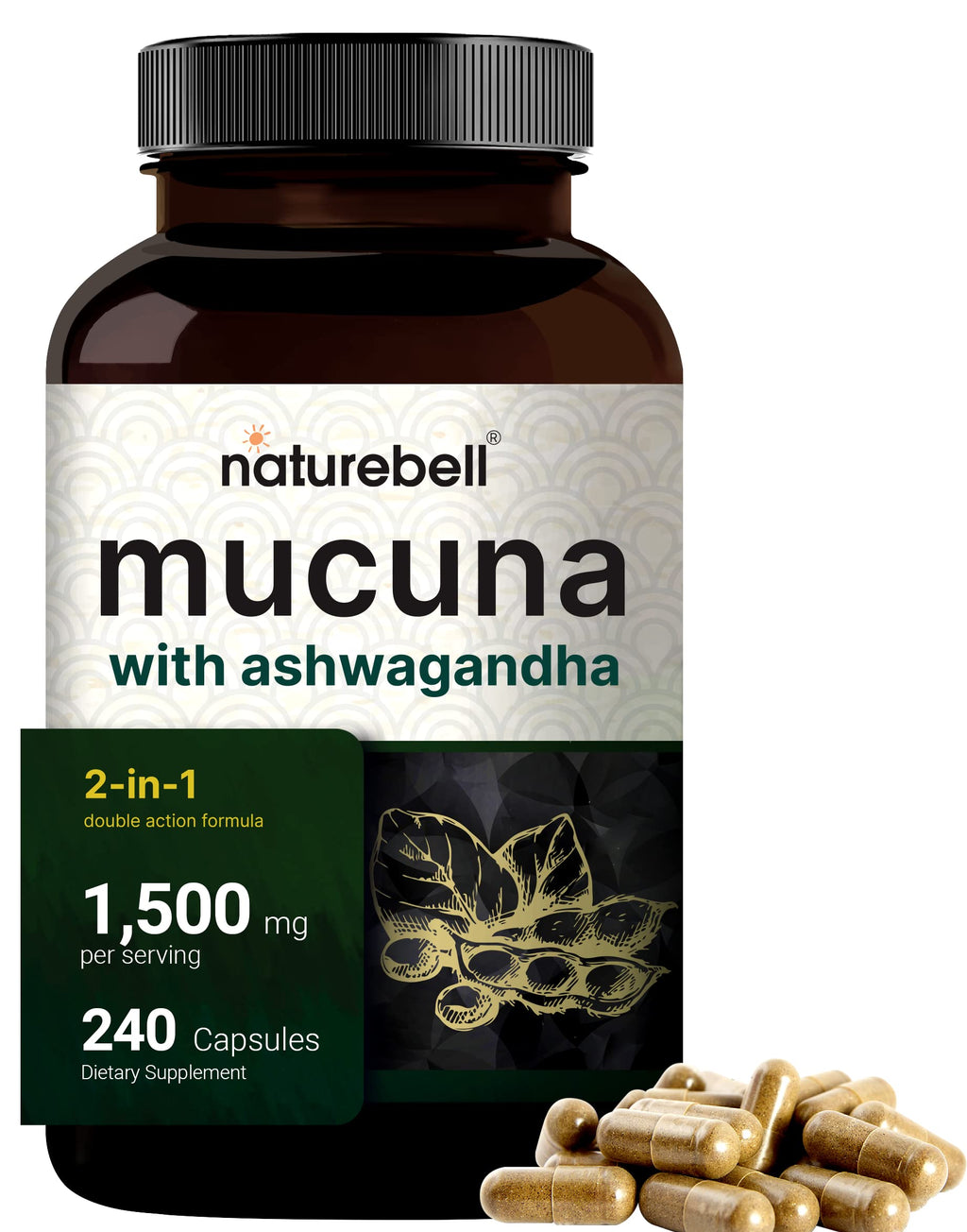 Mucuna Pruriens ashwagandha capsules
