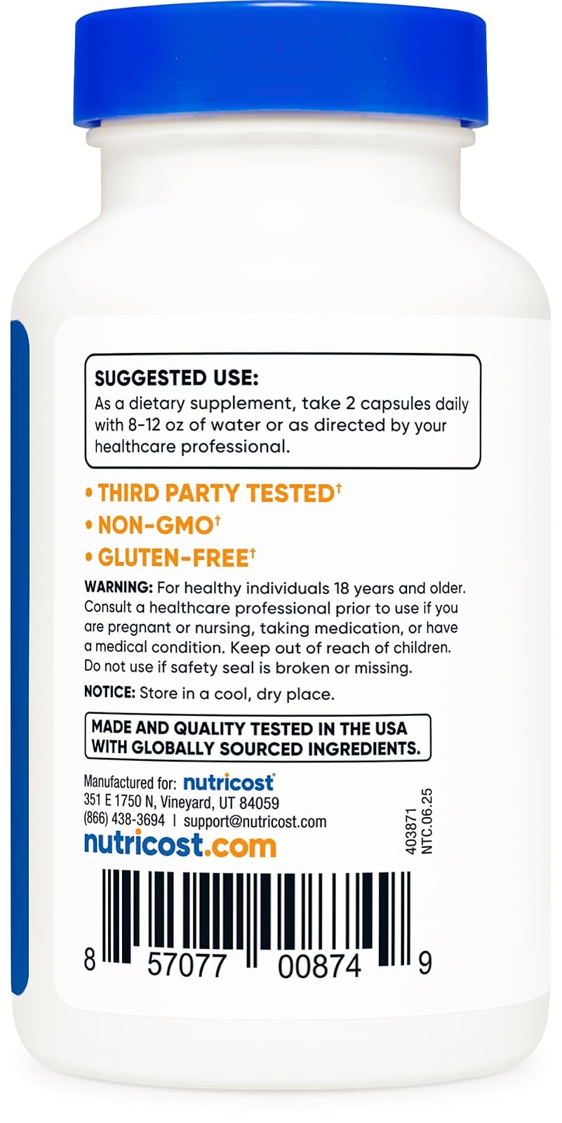 Mucuna Pruriens capsules for natural energy